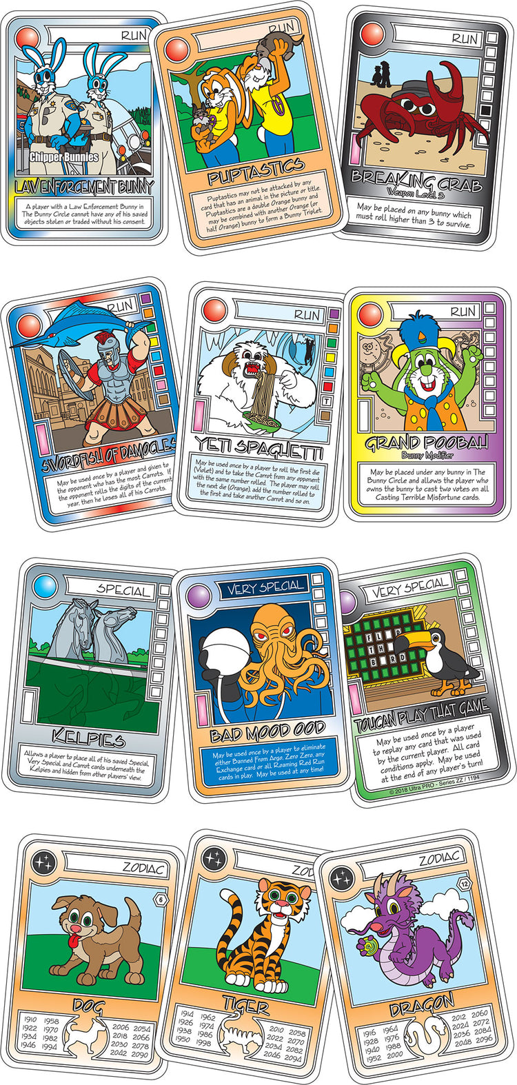 Quest Creature Feature Booster Deck – Killer Bunnies